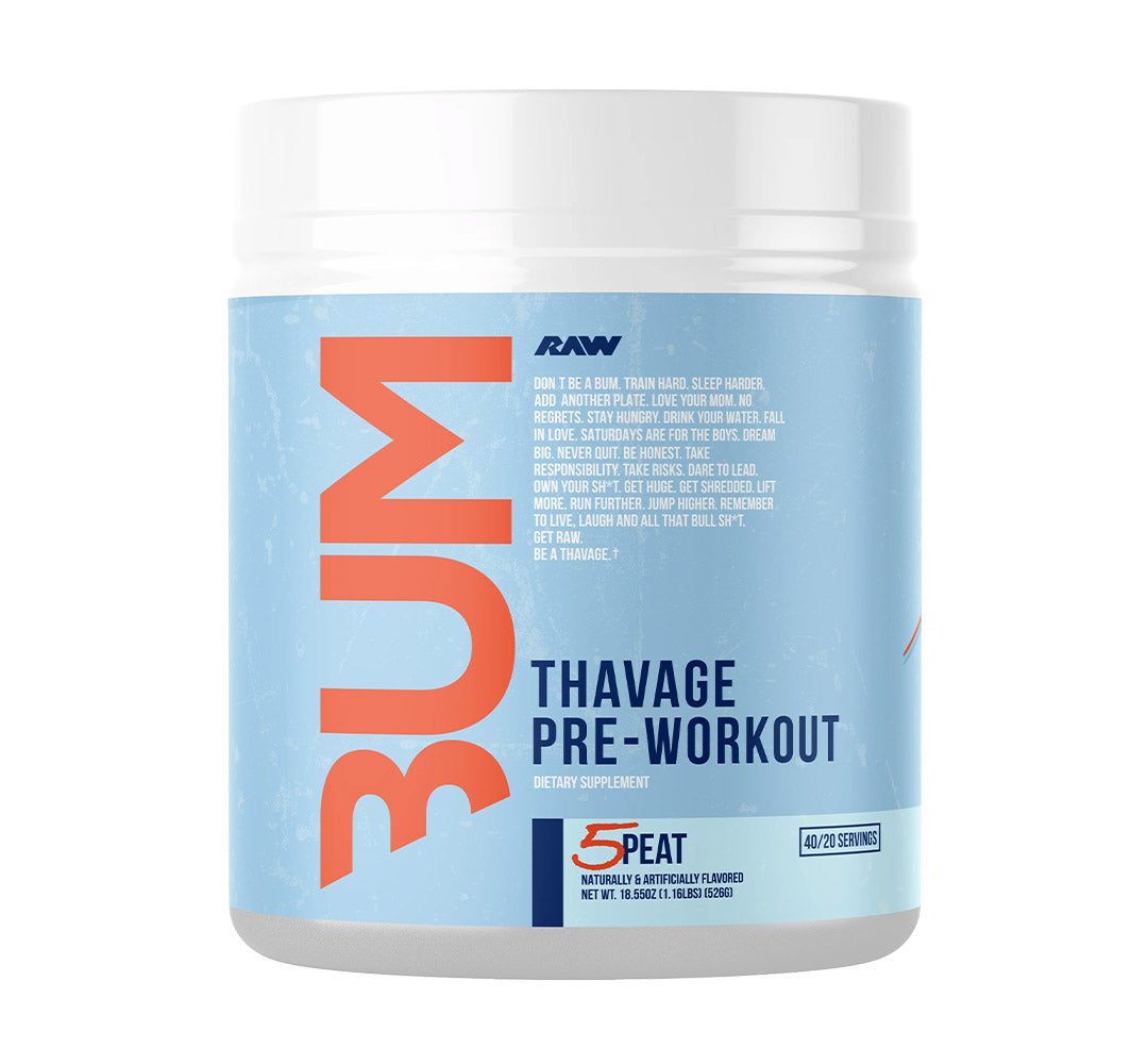 CBum Thavage Pre Workout - CBUM Series at Nutrition Faktory – Nutrition ...
